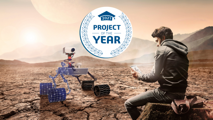 Students showcase your designs with the PROJECT OF THE YEAR 2021