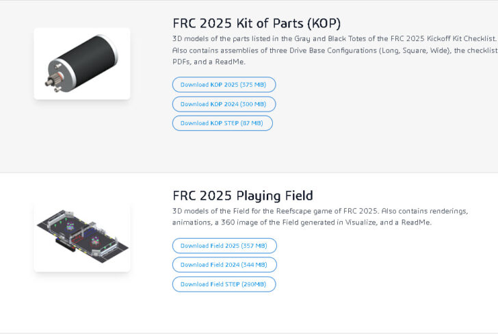 SOLIDWORKS Sponsors FIRST Robotics Student Teams FRC, FTC and More