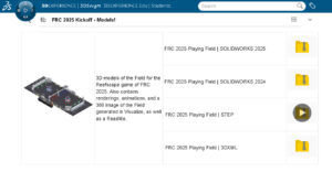 SOLIDWORKS Sponsors FIRST Robotics Student Teams FRC, FTC and More