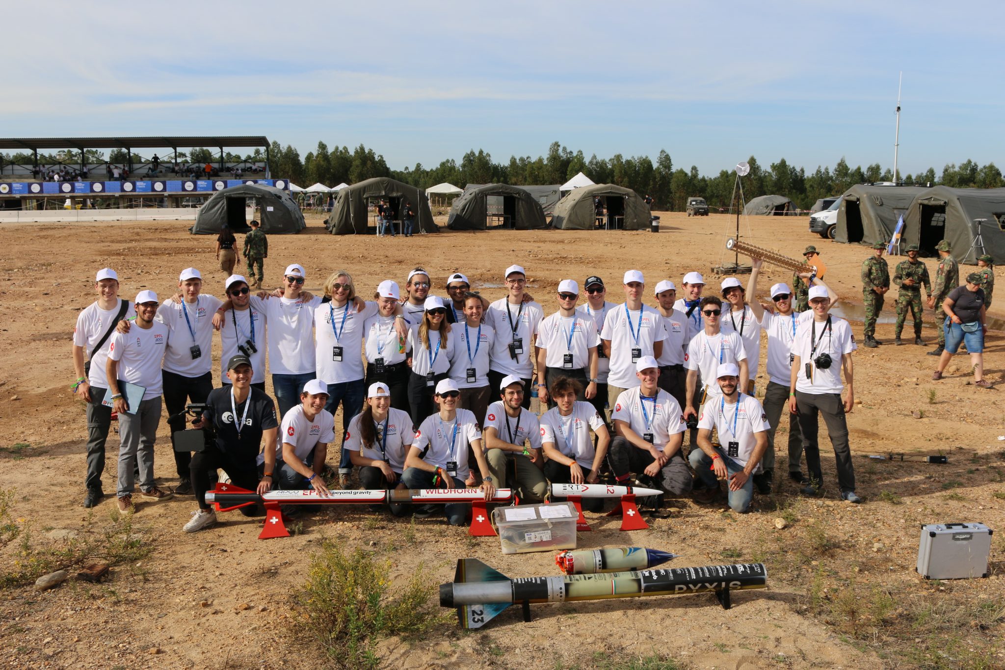 EPFL Rocket Team Breaks Sound Barrier At EuRoc Adventure