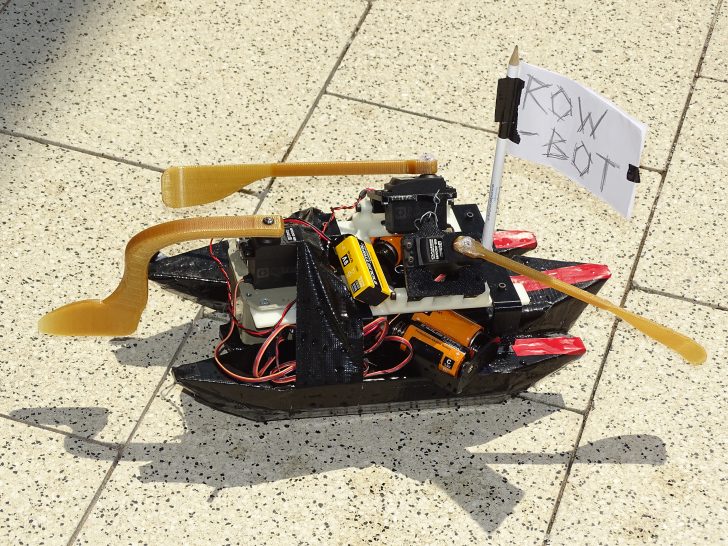 The Smallpiece Trust Robot Rowboat Rowing Challenge