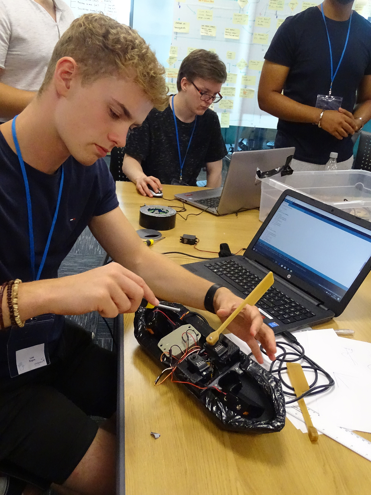 The Smallpiece Trust Robot Rowboat Rowing Challenge