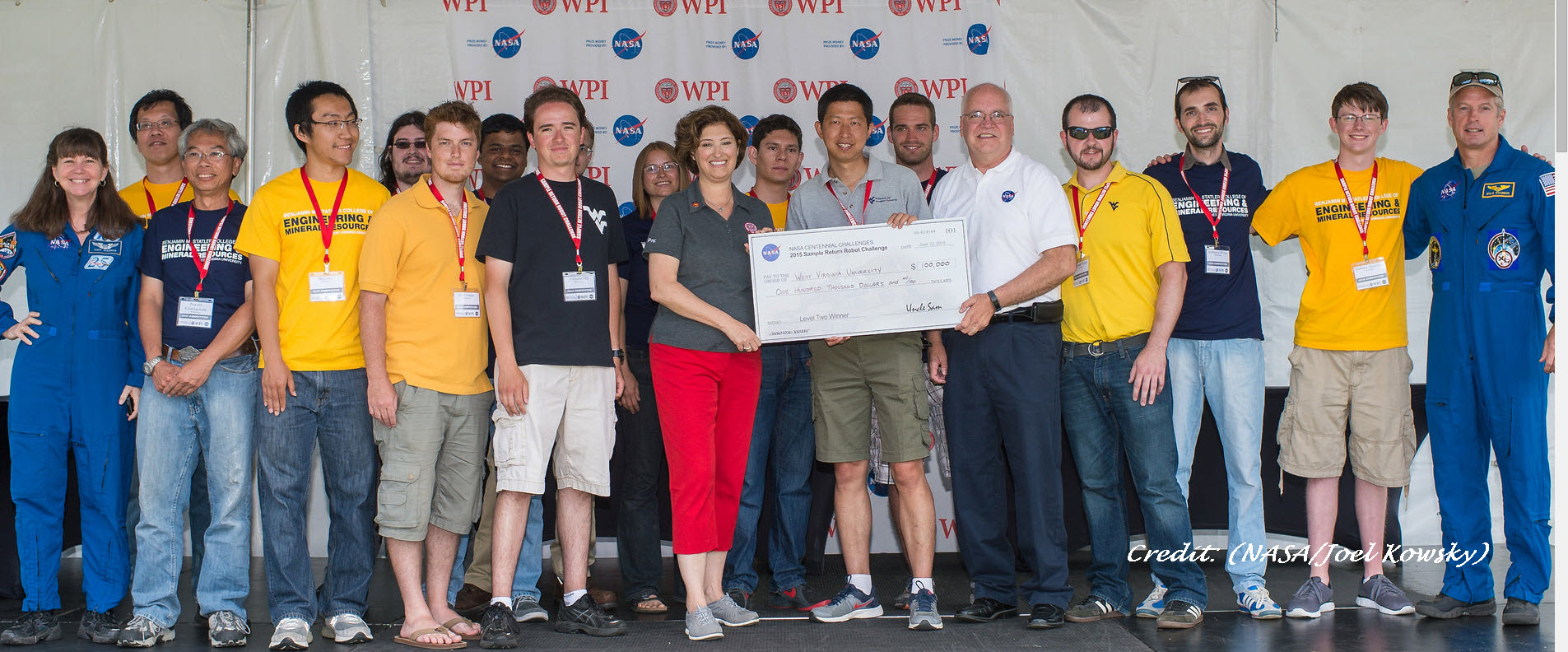 West Virginia University wins NASA Robot Competition