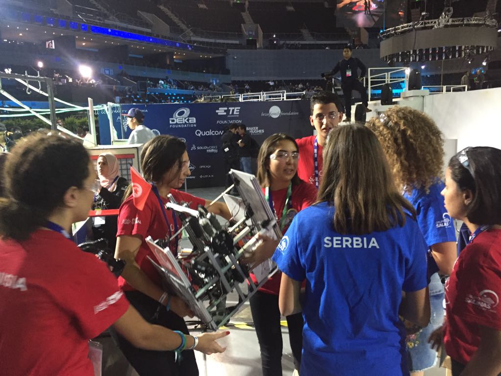SOLIDWORKS Supports FIRST Global and FRC FTC and FLL Robotics Teams