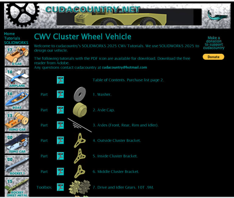 Education Leader Pat Haley Creates SOLIDWORKS Cluster Wheel Vehicle for ...
