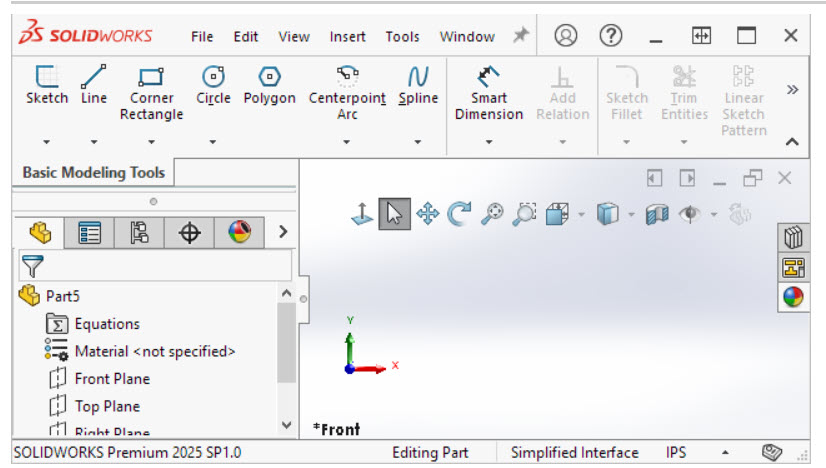 SOLIDWORKS EDU 2025: Simplified Interface for Teachers and Students