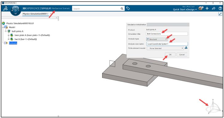 Analysis Lesson 6: SOLIDWORKS and 3DEXPERIENCE Simulation Mechanical Scenario Creation