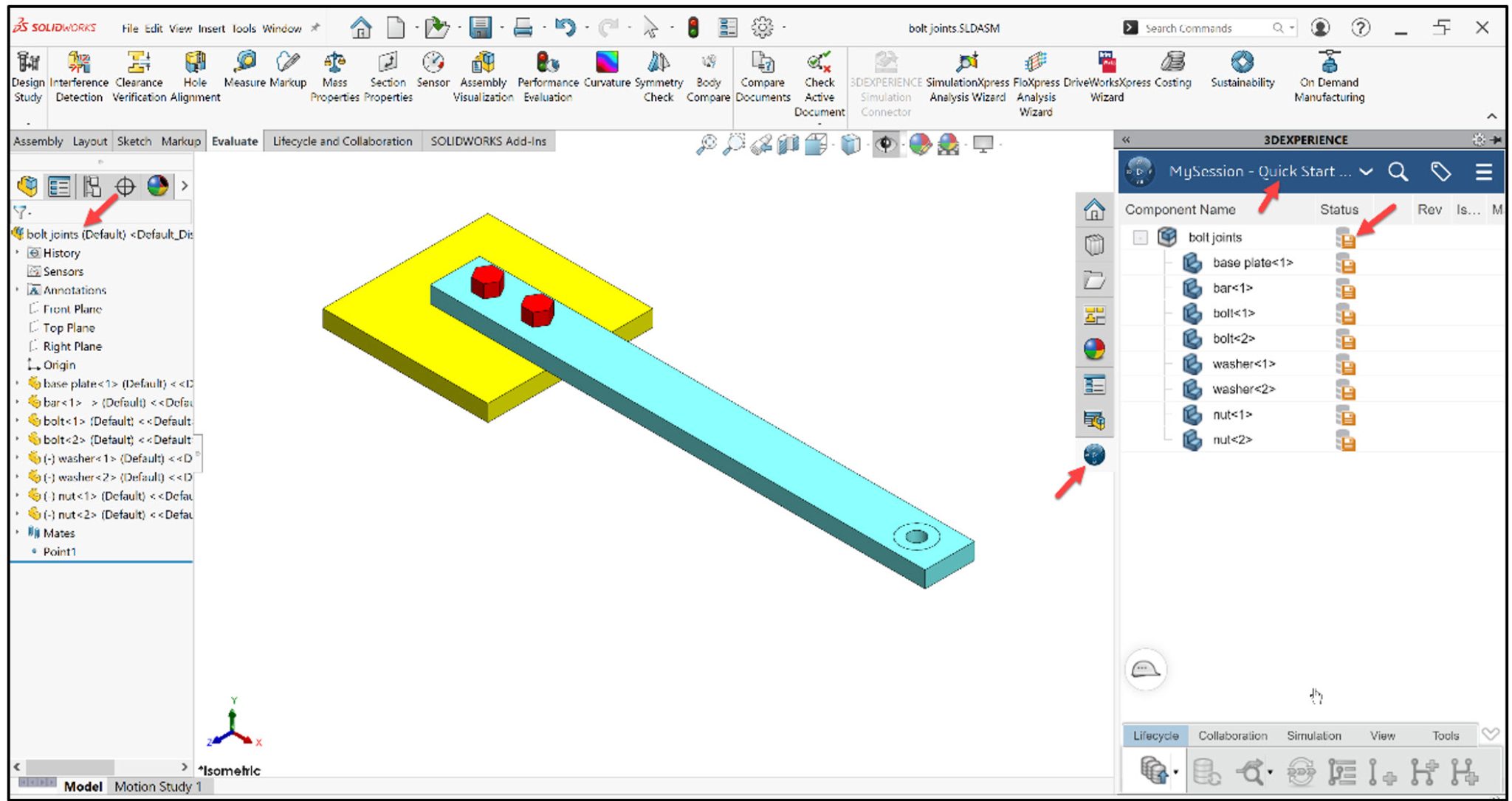 Analysis Lesson 6: SOLIDWORKS and 3DEXPERIENCE Simulation Mechanical Scenario Creation