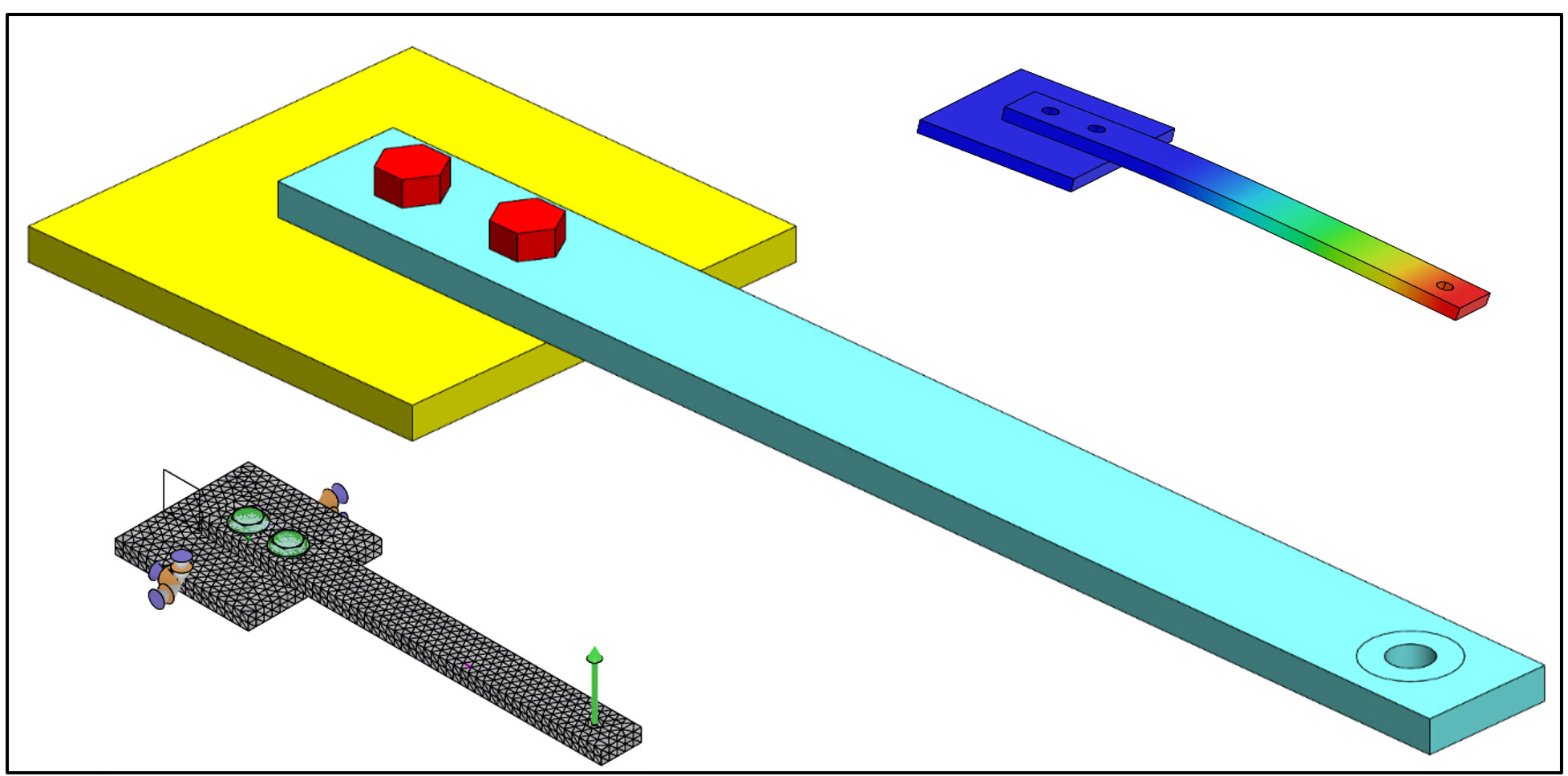 Analysis Lesson 6: SOLIDWORKS and 3DEXPERIENCE Simulation Mechanical Scenario Creation