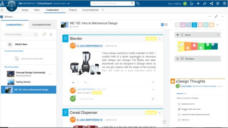 3DEXPERIENCE and the Virtual Classroom