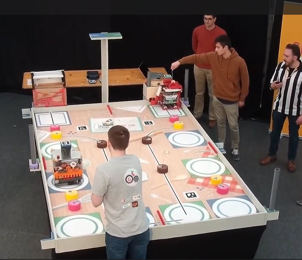 UC Louvain Belgium Students Build Mechatronics Skills in Eurobot ...