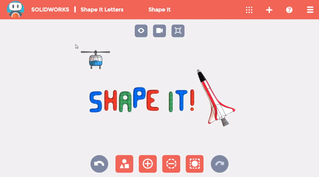 SOLIDWORKS Apps for Kids How-To: Add Shapes