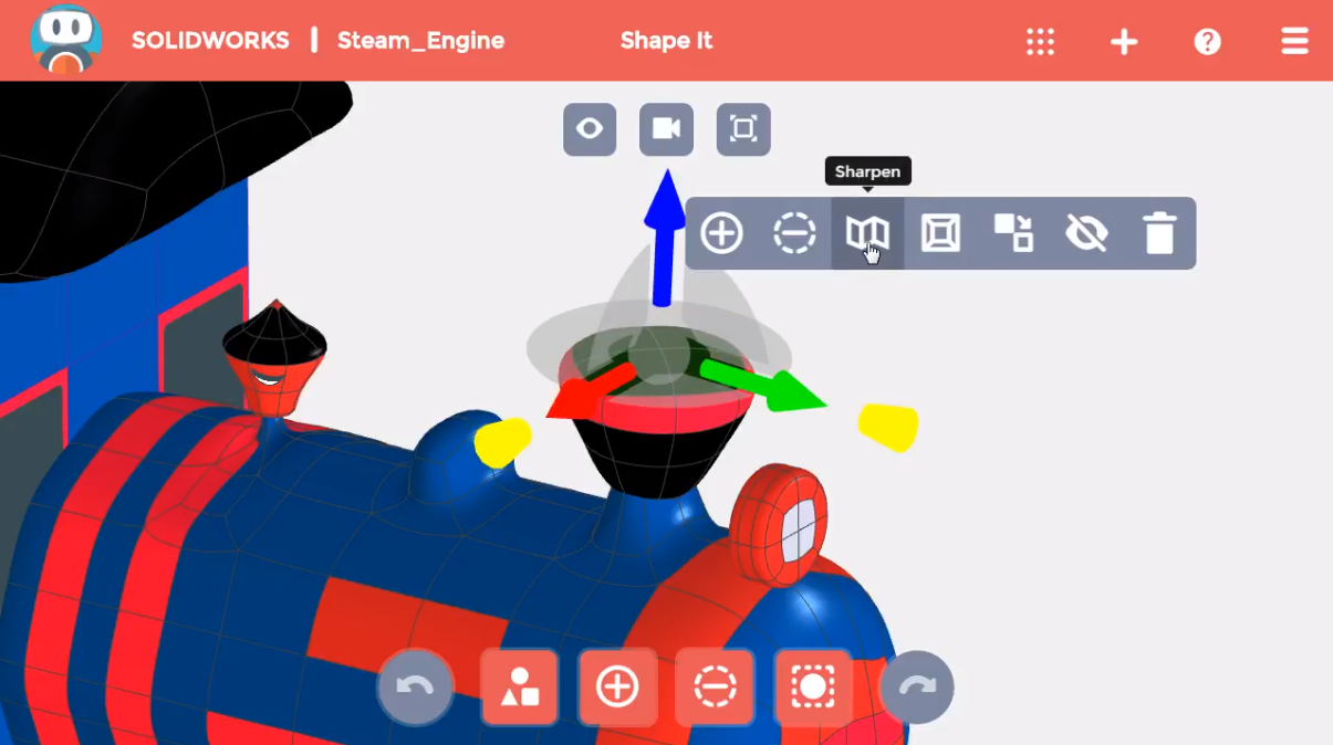 SOLIDWORKS Apps for Kids How-To: Creasing and Smoothing Edges
