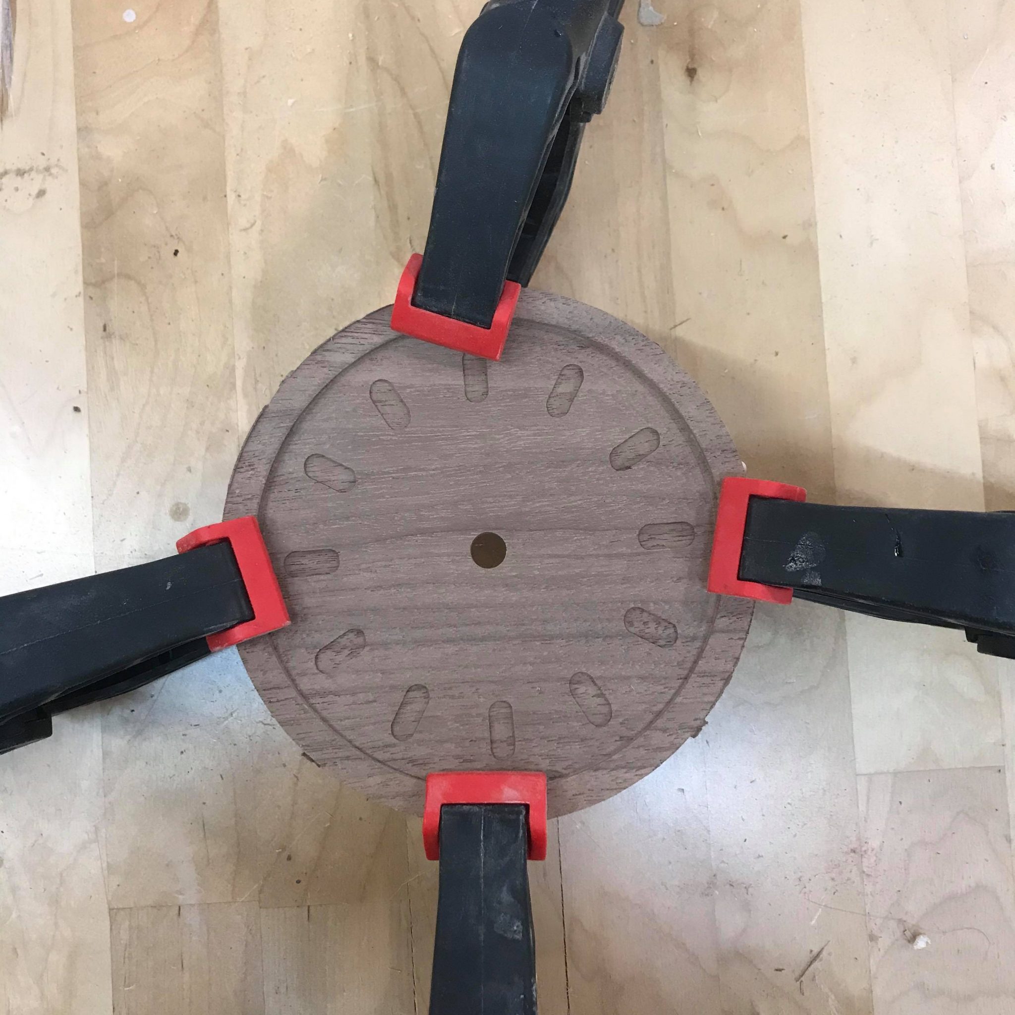 Clock Design with Exploded Views