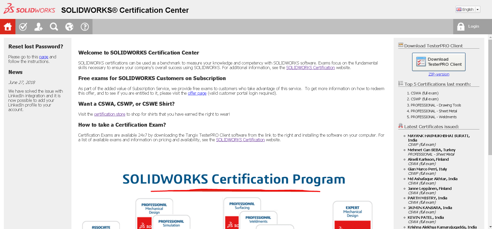 SOLIDWORKS Interns Get Certified