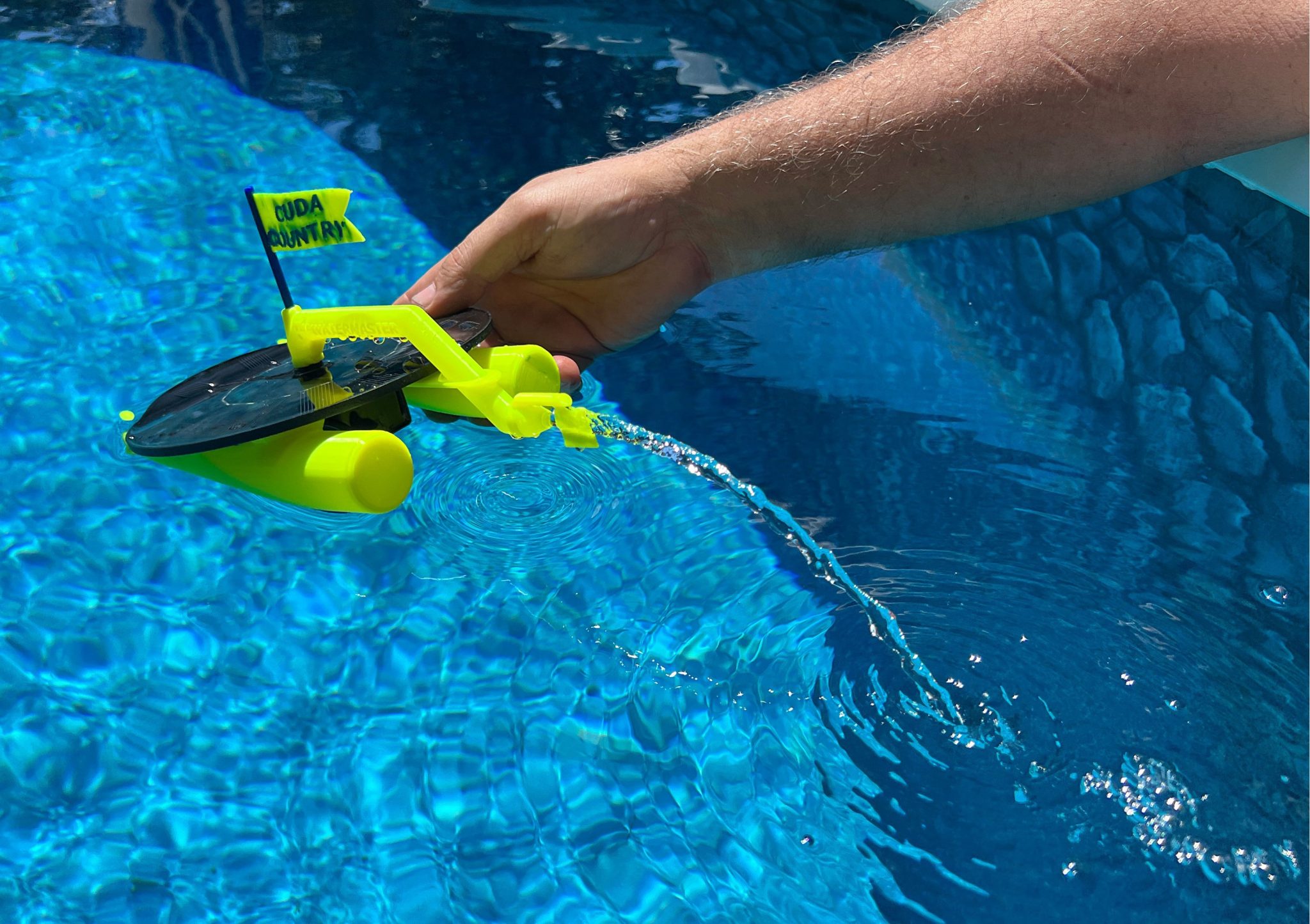 Bird Bath Solar Fountain Pump Water Jet Boat for Your SOLIDWORKS Classroom