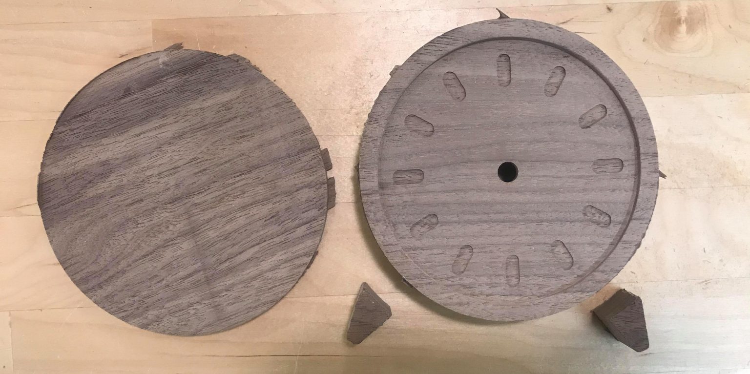 Clock Design with Exploded Views