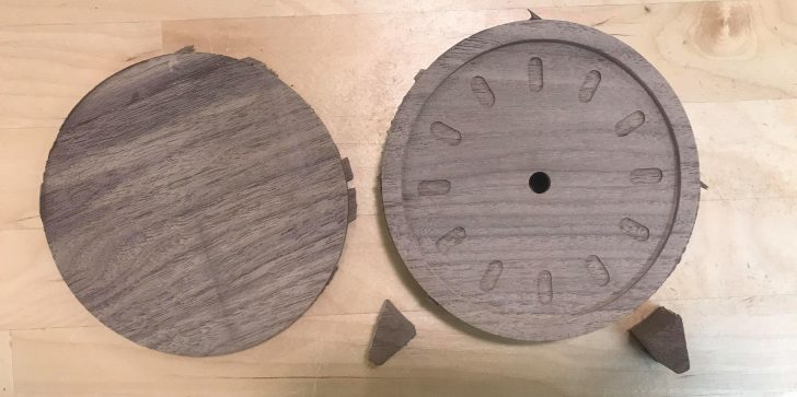 Clock Design with Exploded Views