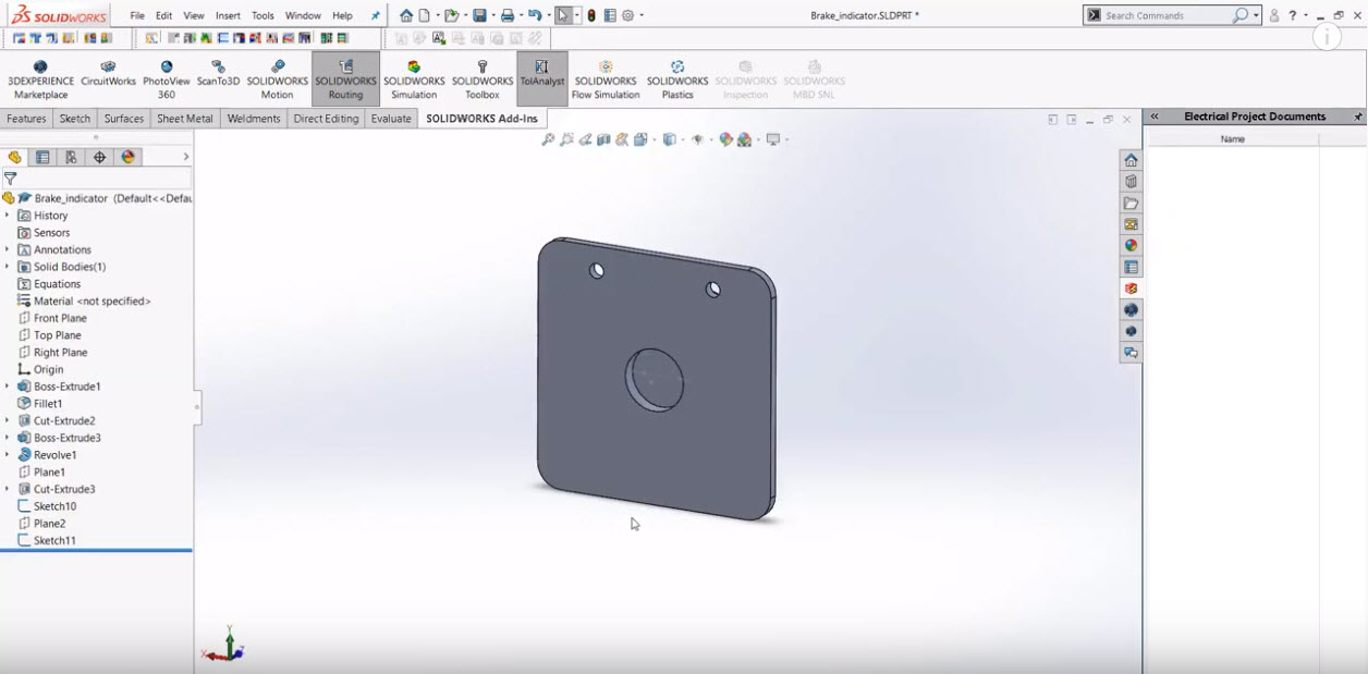 SOLIDWORKS Electrical Formula SAE Tutorial: Creating Electrical ...