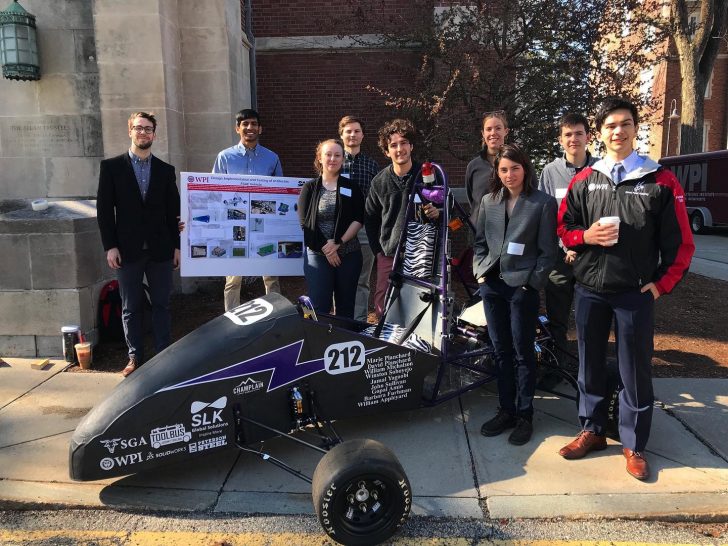WPI Engineers Build FSAE Car for Competition in a Closet and Succeed at ...