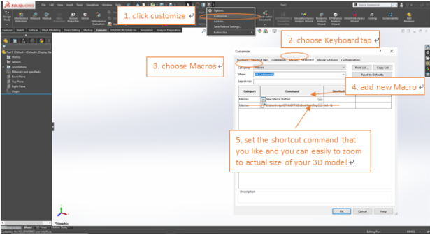 Create Zoom to Actual Size Feature