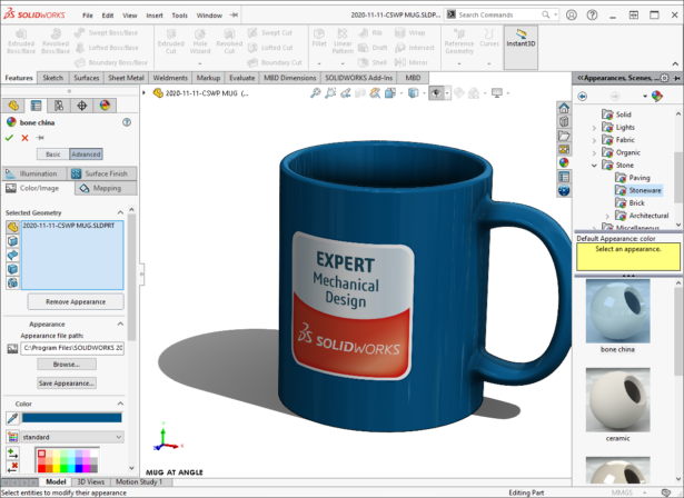 Get the perfect color for your models with SOLIDWORKS 2021 and the new ...