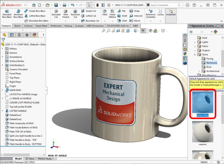 Get the perfect color for your models with SOLIDWORKS 2021 and the new ...