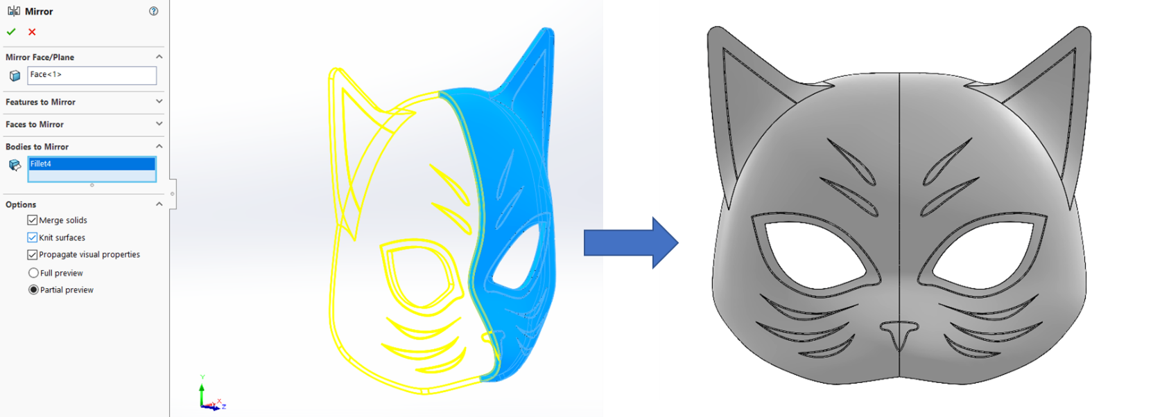 A Simple Way to Create a Cat Mask