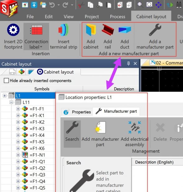 Understanding 2D Cabinet Layouts in SOLIDWORKS Electrical – Part 1