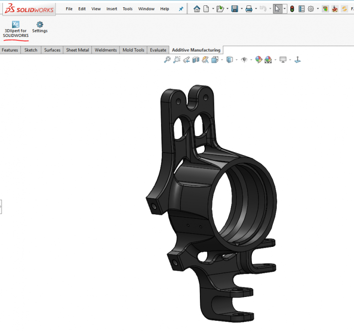 3DXpert for SOLIDWORKS: Additive Manufacturing