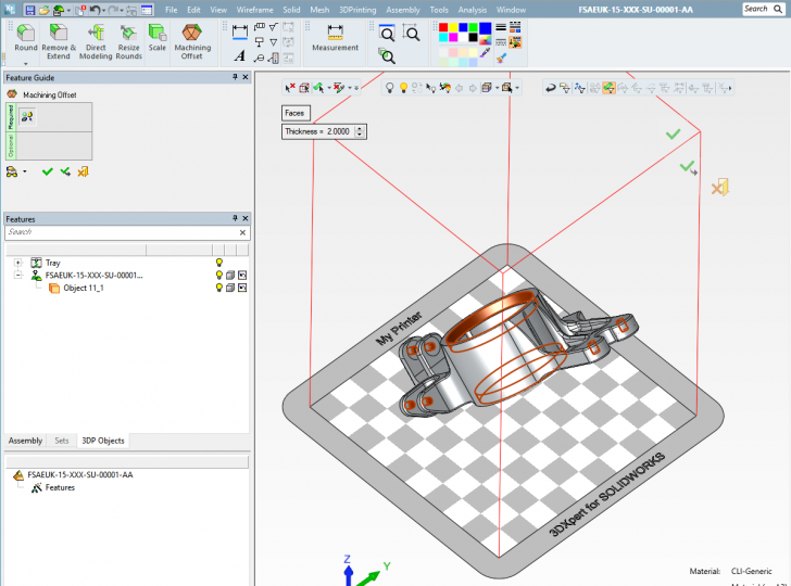 3DXpert for SOLIDWORKS: Additive Manufacturing