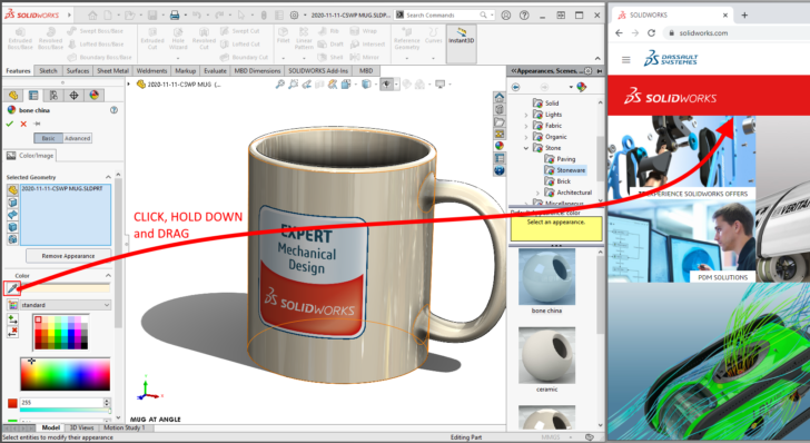 Get the perfect color for your models with SOLIDWORKS 2021 and the new ...