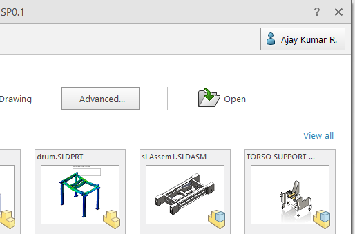DELIGHTING COLLECTIONS OF SOLIDWORKS USER INTERFACE- PART 1
