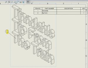 Six SOLIDWORKS Solutions - BOM and Balloons