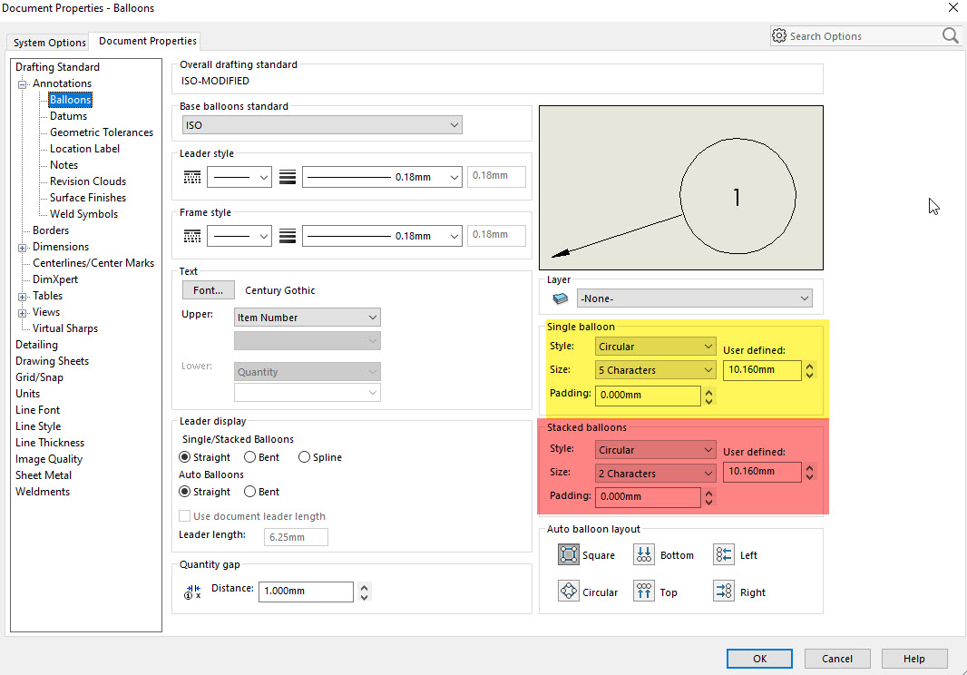 Six SOLIDWORKS Solutions - BOM and Balloons