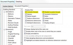 How To Show Cosmetic Threads