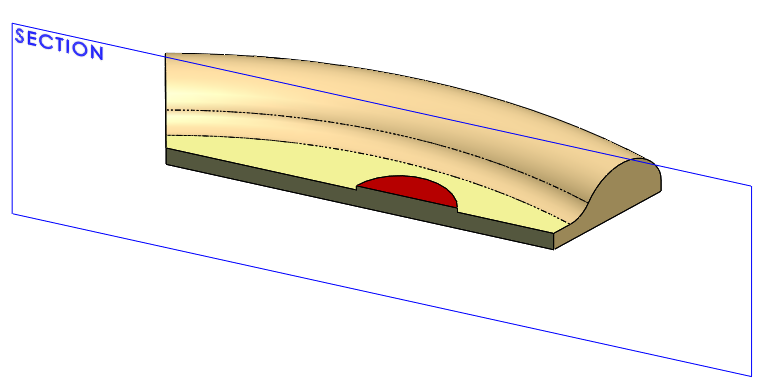 Mechanics of Mozzarella: Section Properties of Pizza in SOLIDWORKS