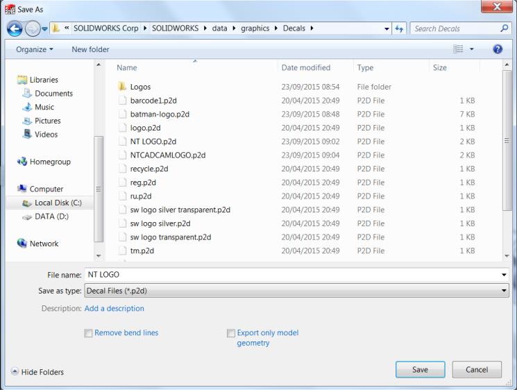 Creating Custom Decals