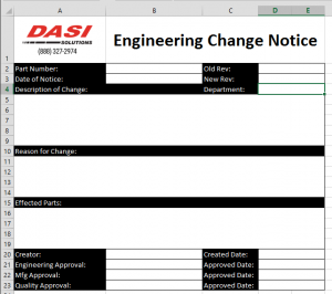 Excel Documents as SOLIDWORKS PDM Forms