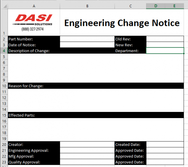 Excel Documents as SOLIDWORKS PDM Forms