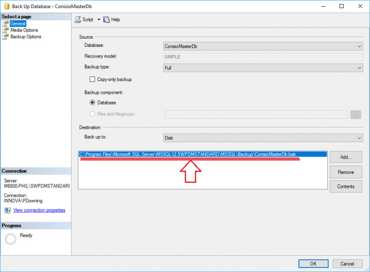 How to backup SOLIDWORKS PDM Standard