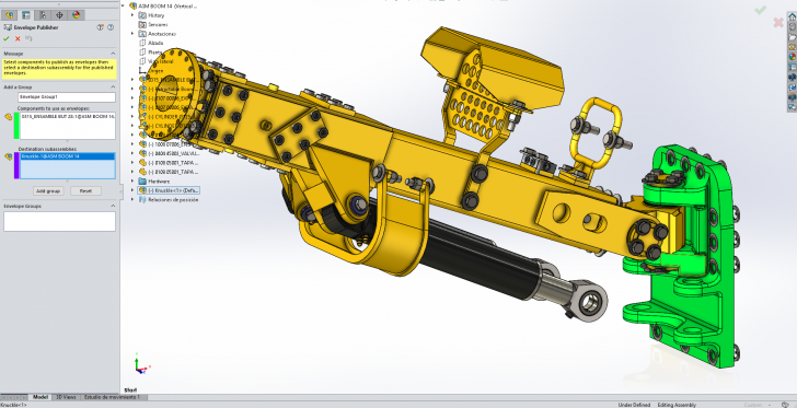 SOLIDWORKS 2020 Assembly Envelopes