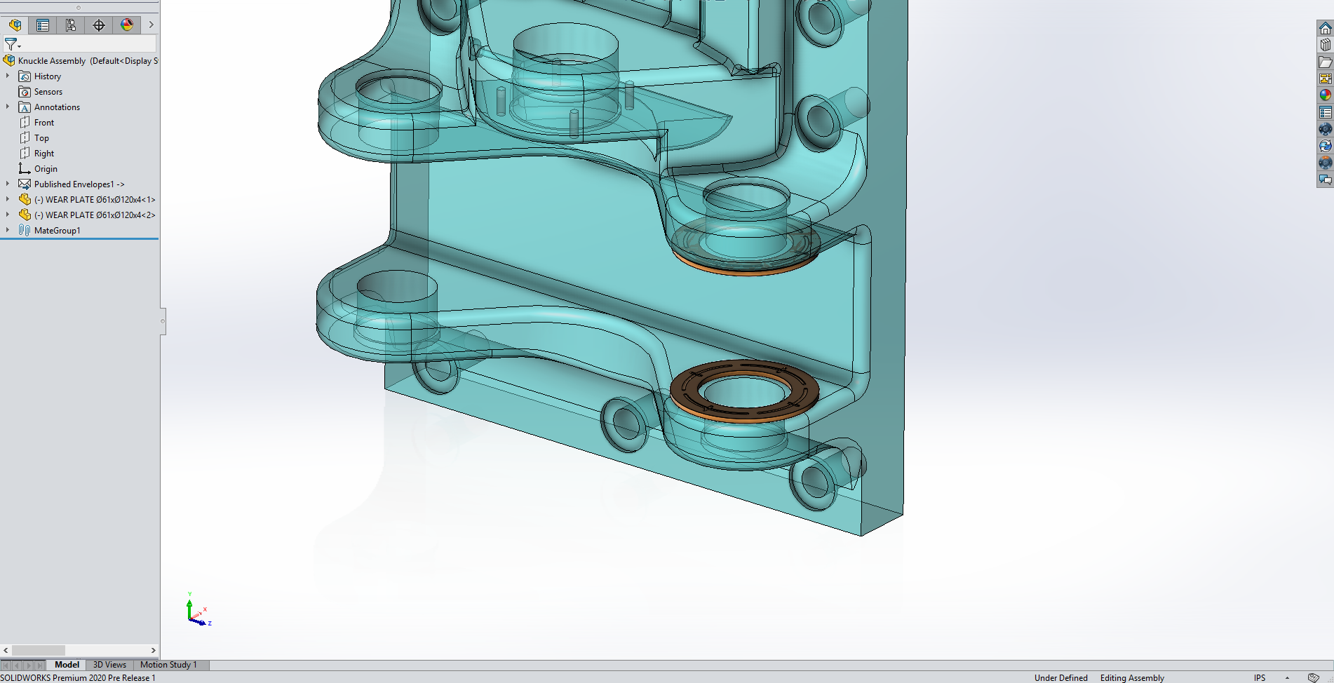SOLIDWORKS 2020 Assembly Envelopes