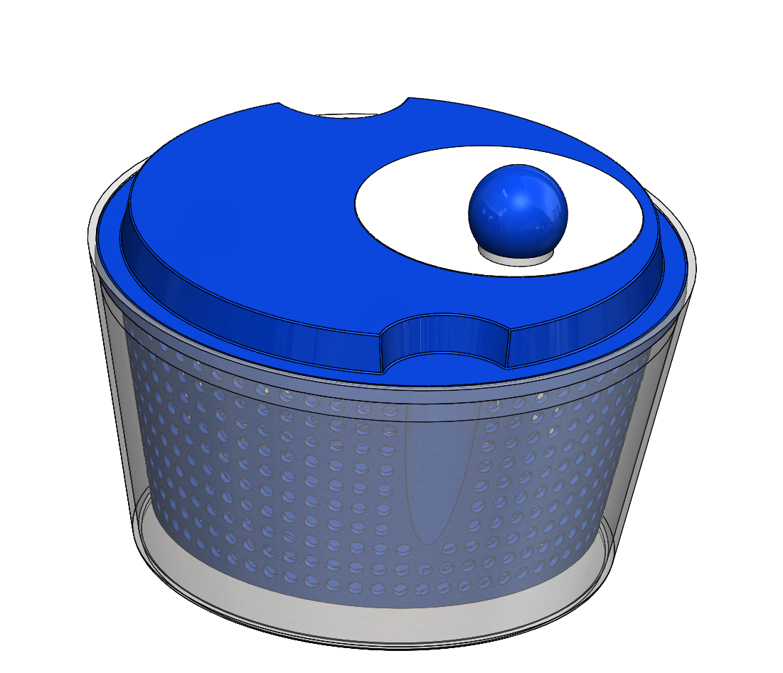 SOLIDWORKS Part Reviewer: Salad Spinner Tutorial