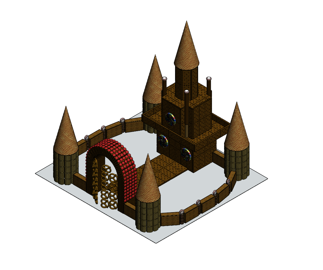 SOLIDWORKS Part Reviewer: Candy Castle Assembly Tutorial