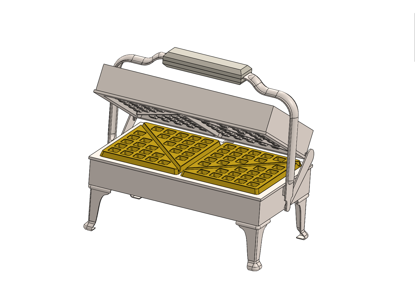 SOLIDWORKS Part Reviewer: Waffle Iron Tutorial
