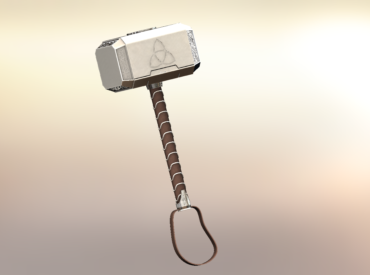 SOLIDWORKS Part Reviewer: Thor's Hammer Tutorial