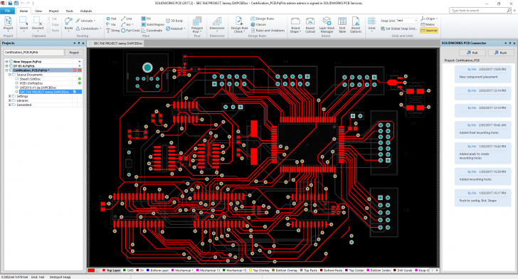 SOLIDWORKS PCB Shortcuts