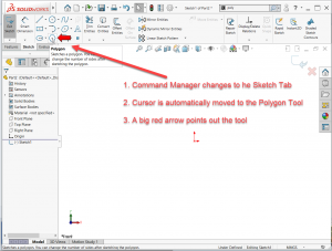Finding New Commands in SOLIDWORKS Command Search