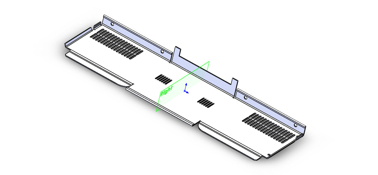 SOLIDWORKS Part Reviewer: Complex Sheet Metal Part 2